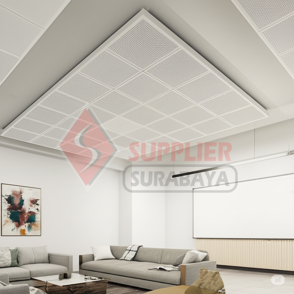 Suplier Plafon Akustik | Pafon Akustik Peredam #1 Indonesia